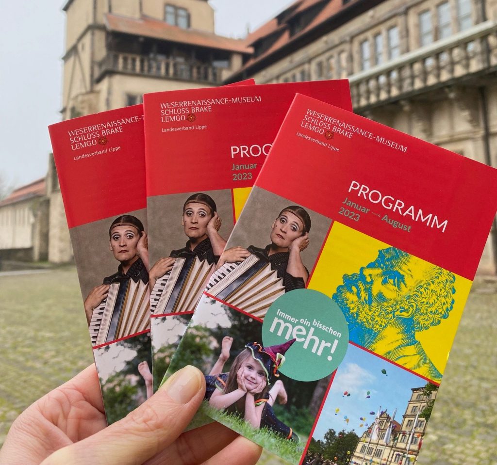 Der Frühling kann kommen: Weserrenaissance-Museum Schloss Brake präsentiert sein neues und prall ...